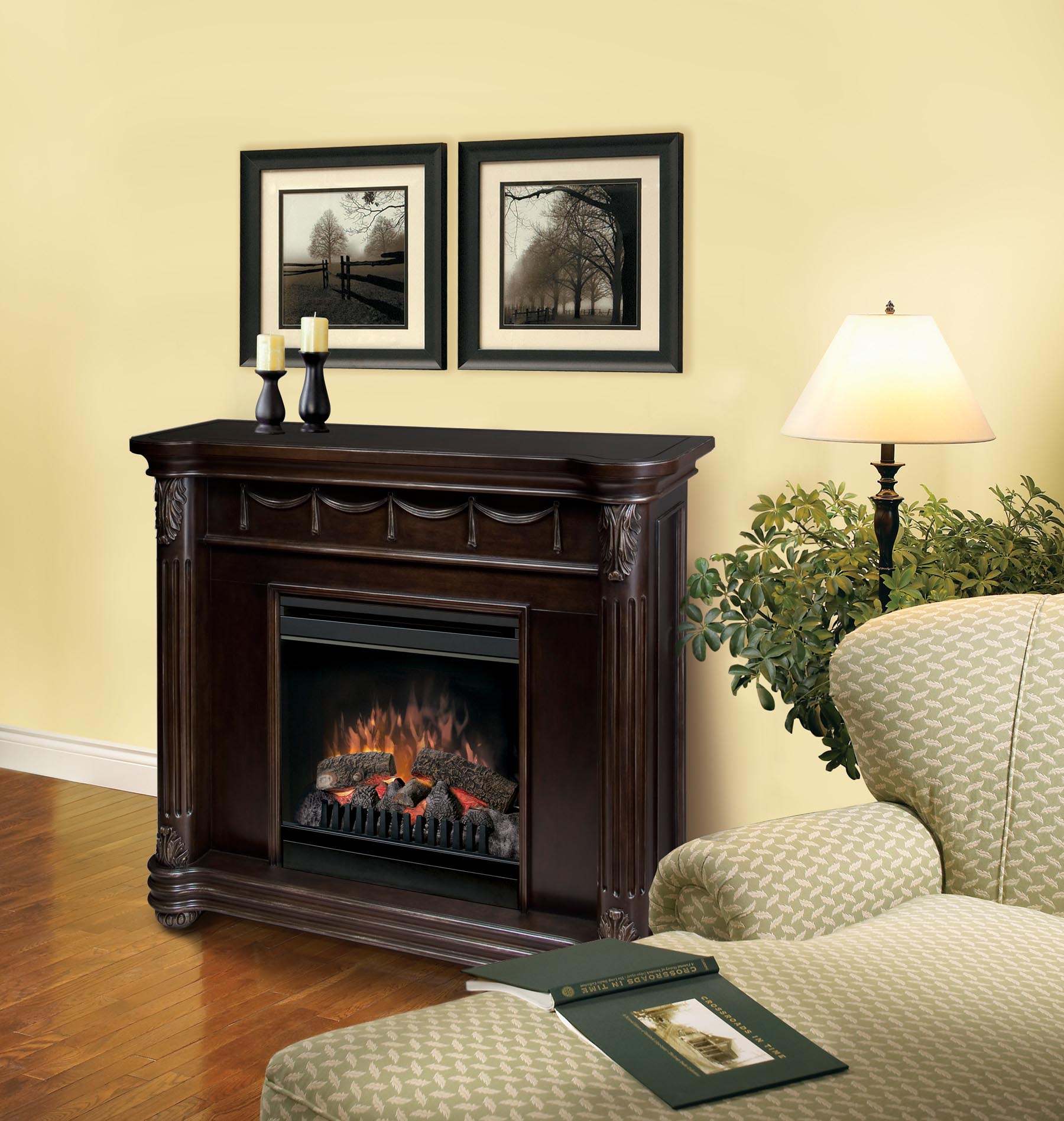 Kominek elektryczny Rome z obudową – Kominki GP